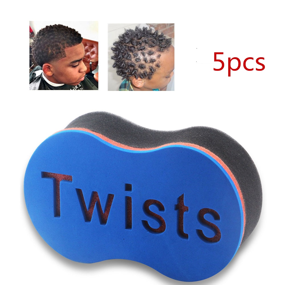 5Pcs Magic Hair Curl Spons Afro Coil Wave Haar Twi... – Grandado