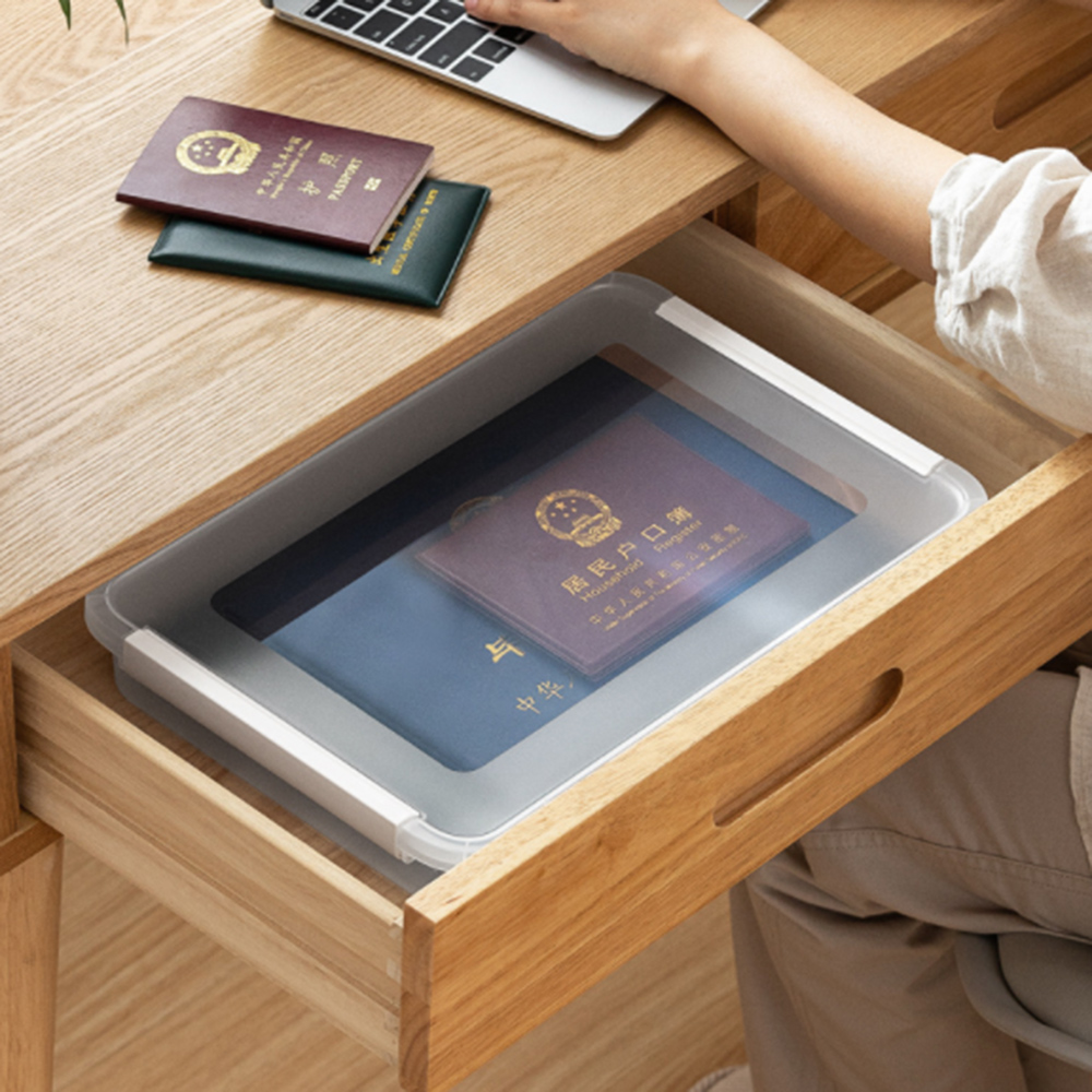 Plastic Transparent A4 Paper Certificate Storage B... – Grandado