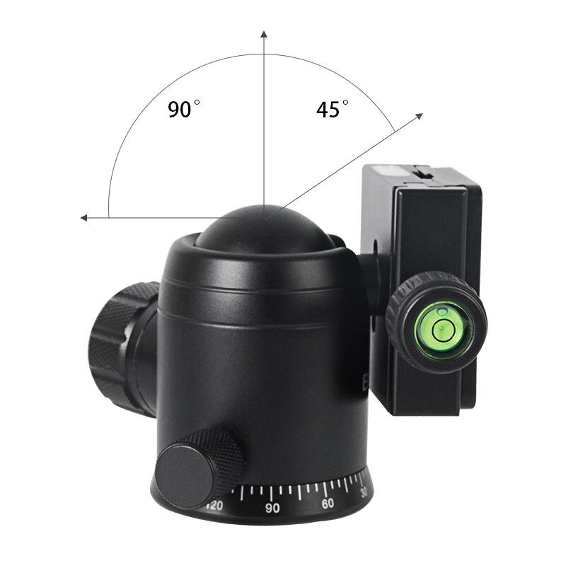 Pu50 + tripé cabeças dslr câmera montagem bola cab... – Grandado