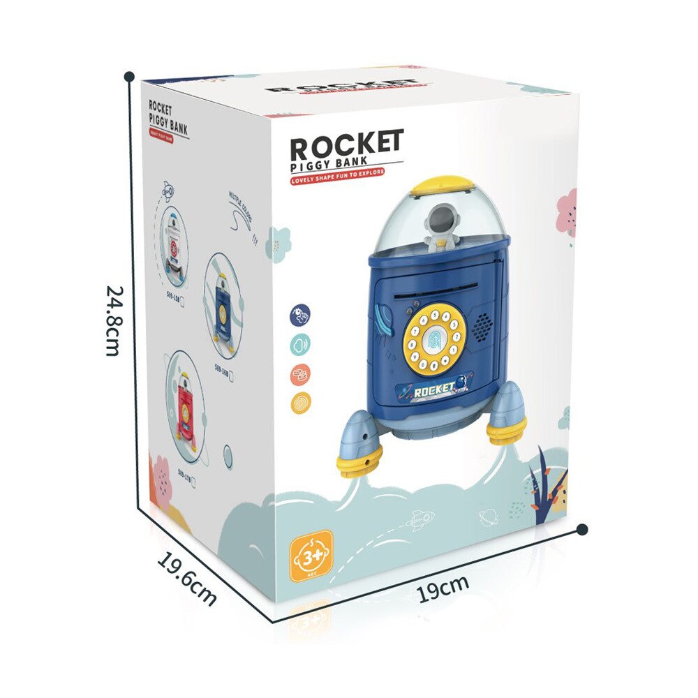 Fingerprint Bazooka Password Safe Deposit Box Auto... – Vicedeal