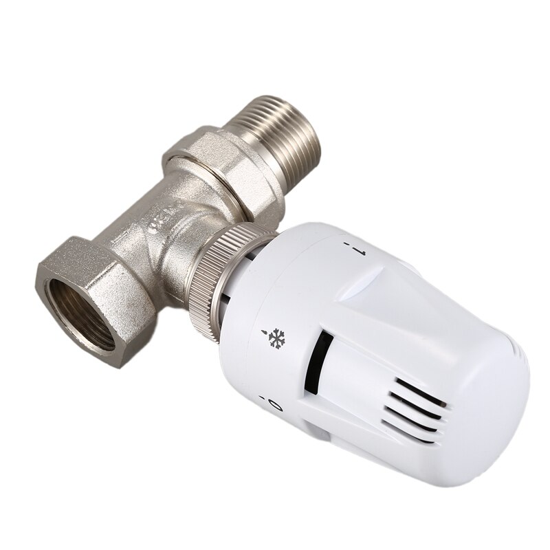 3/4Inch Brass Thermostatic Radiator Valve Straight... – Grandado