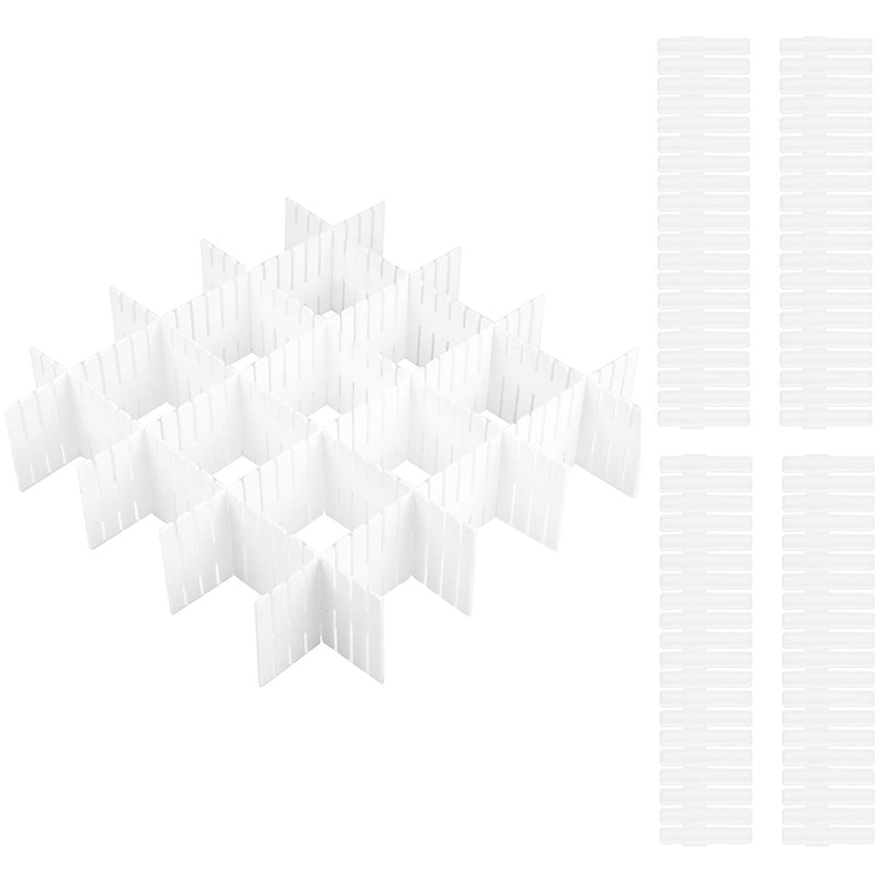 Adjustable Grid Clapboard Drawer Dividers DIY Plas... – Grandado