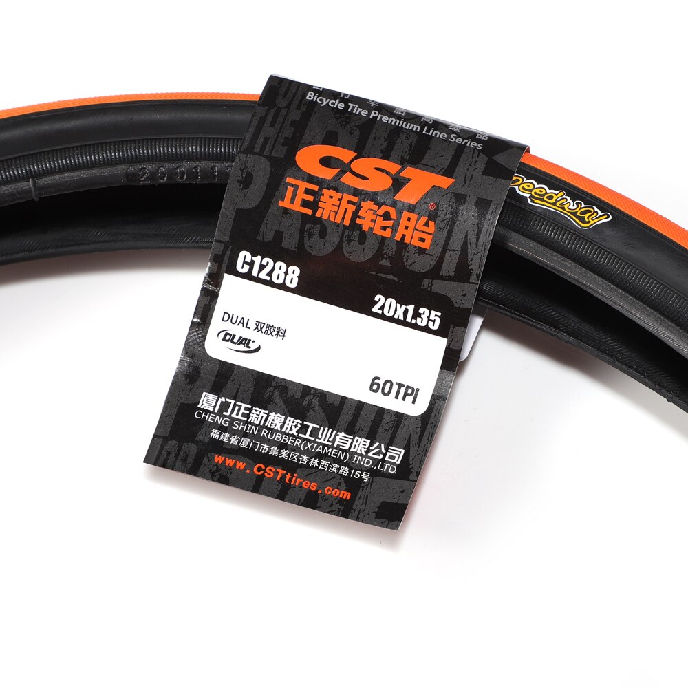 CST folding bicycle tire 20x1.35 32-406 60TPI moun... – Grandado