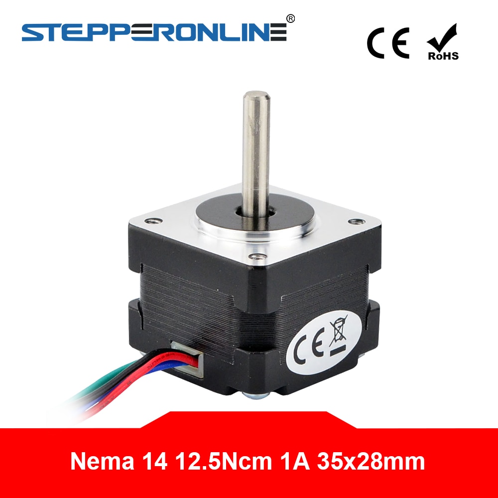 Nema 14 Stepper Motor Bipolar 1.8 Degree 12.5Ncm(1... – Grandado