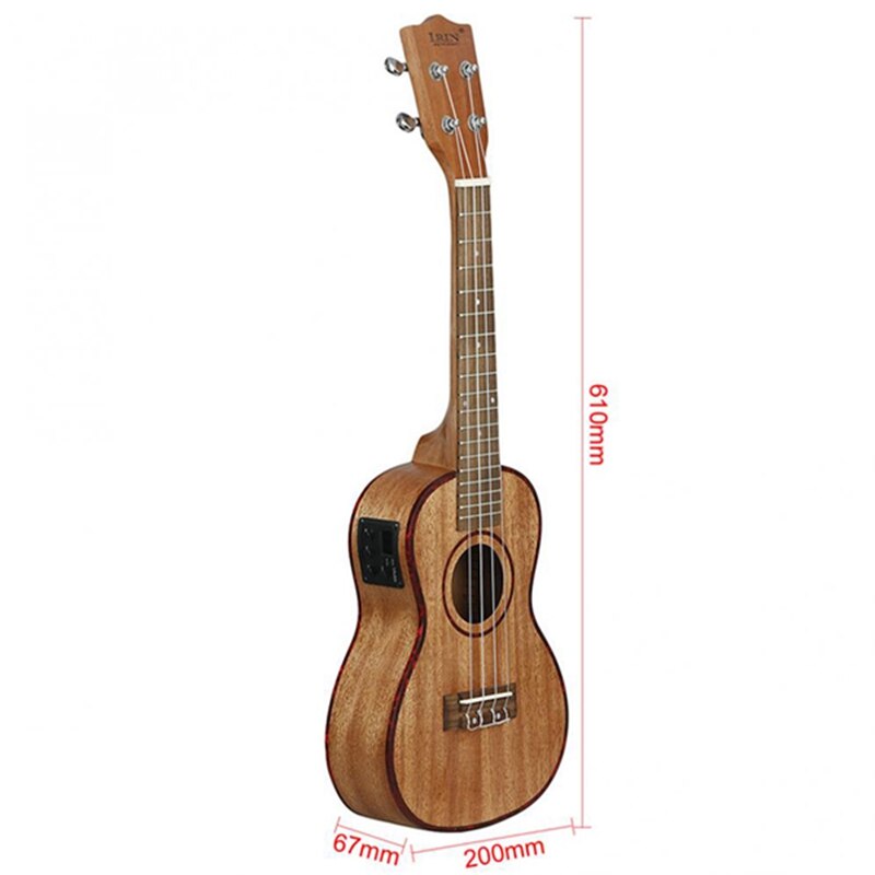 IRIN 24 Inch Electroacoustic Ukulele Abalone Shell... – Grandado