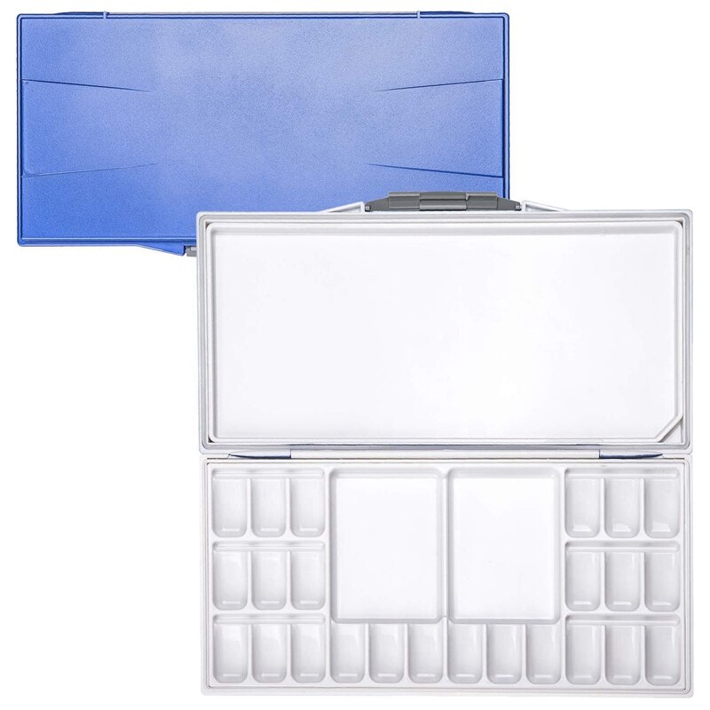 24 Grids Lege Aquarel Palet Verf Blikken Doos Voor... – Grandado