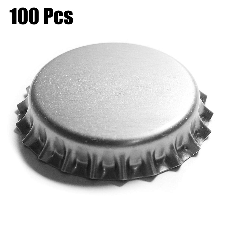 UPORS 100Pcs/Lot Beer Bottle Crown Caps Oxygen Abs... – Grandado