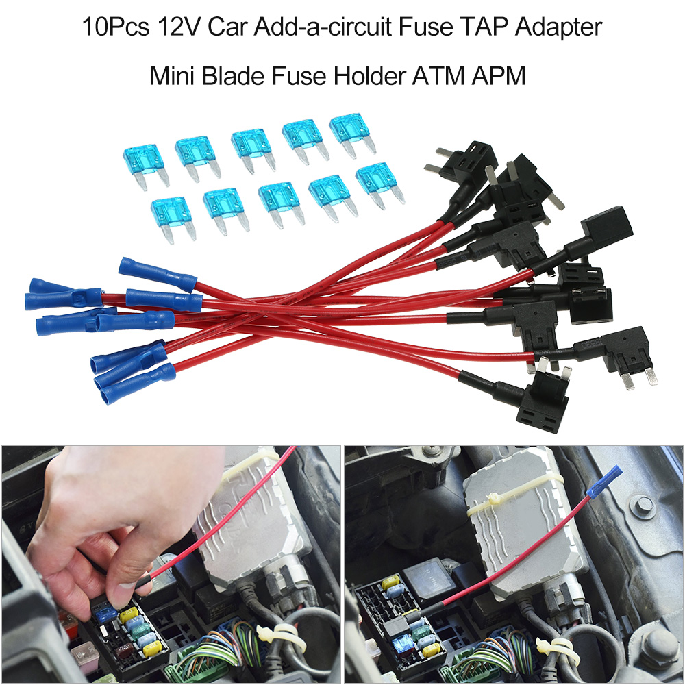 10Pcs Fuse Extractor 12V Car Add-a-circuit Fuse TA... – Vicedeal