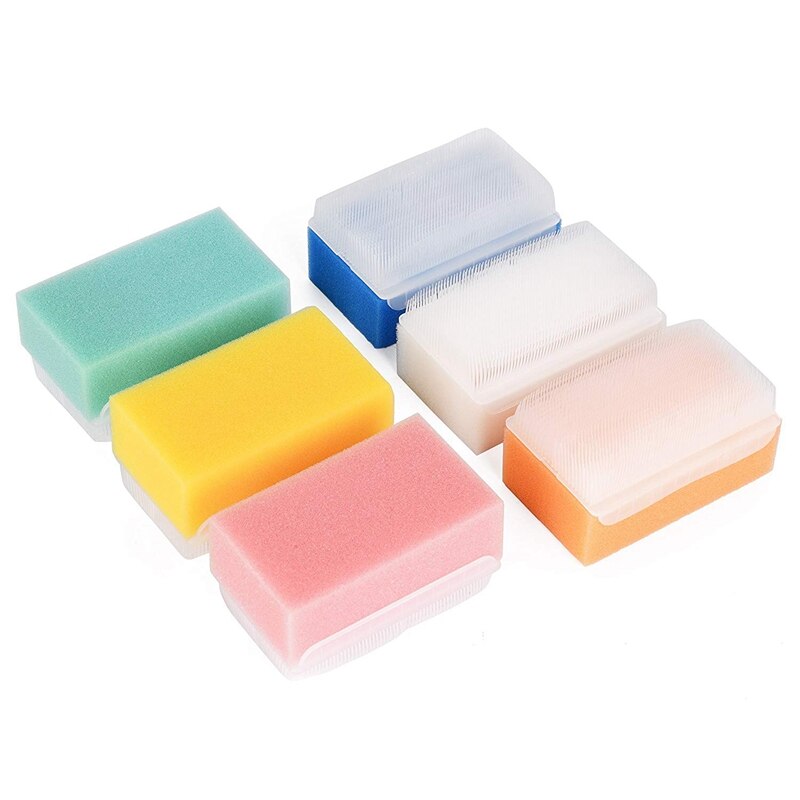 Esponja de baño para bebé (6 piezas), arandela de ... – Grandado
