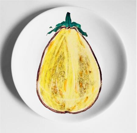 Plates Segmented Fruit Vegetable Style Craft Deskt... – Grandado