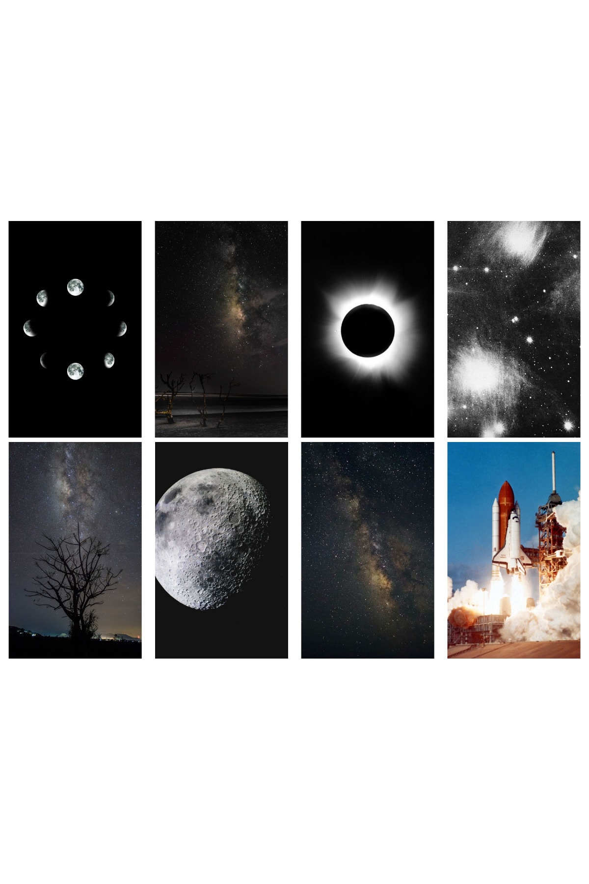 Galaxy Wall Poster Collage Set-40 Pcs-Aesthetic-Sp... – Vicedeal