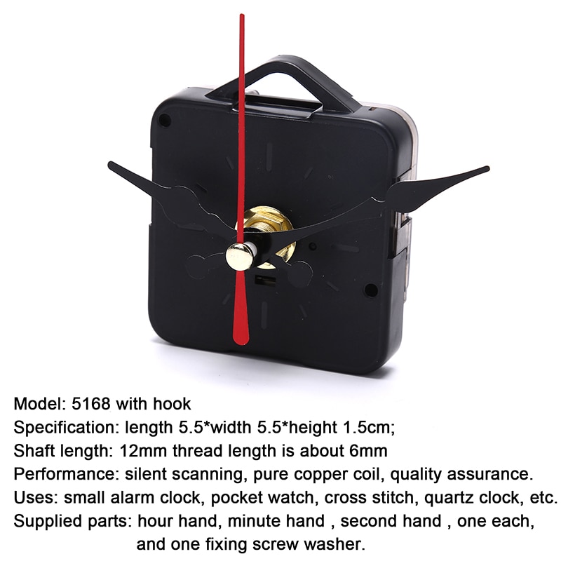 Silent Large Wall Clock Quartz Clock Watch Movemen... – Grandado