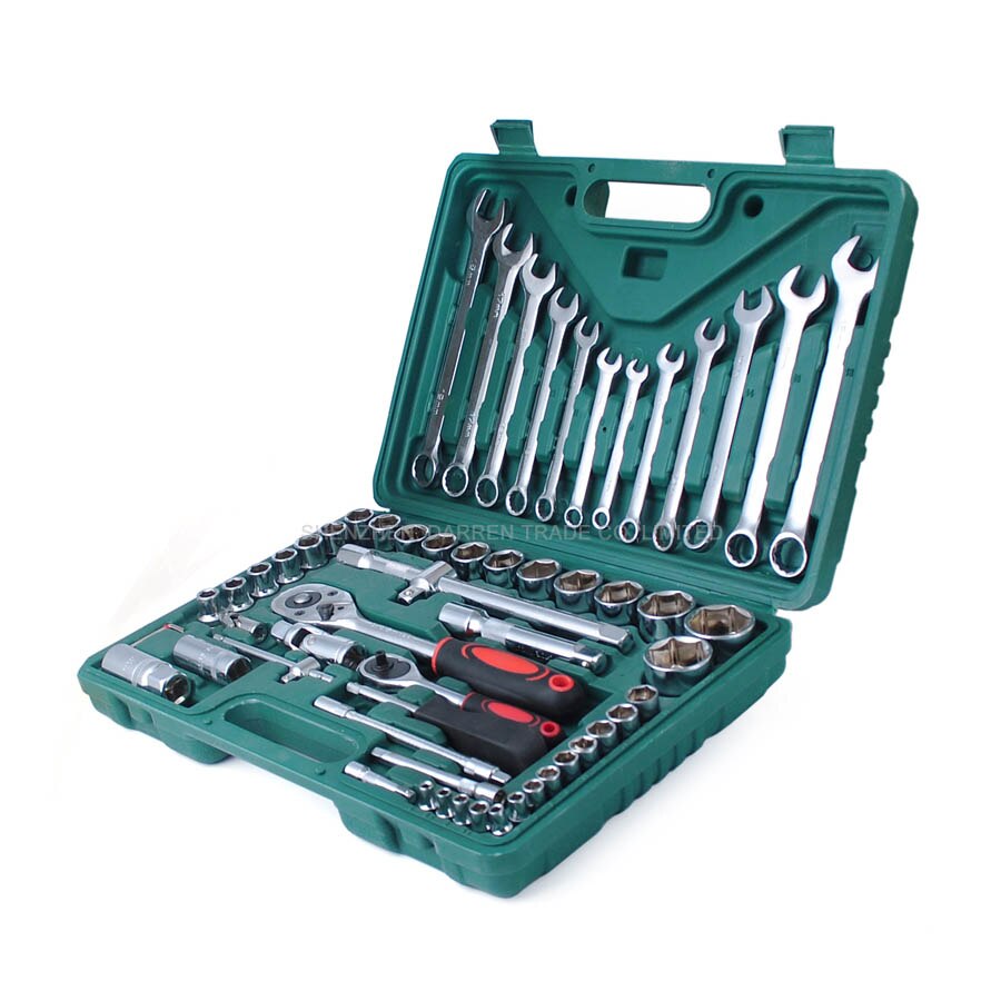 61 pcs /set Socket Wrench Set Spanner Car Ship Mac... – Grandado