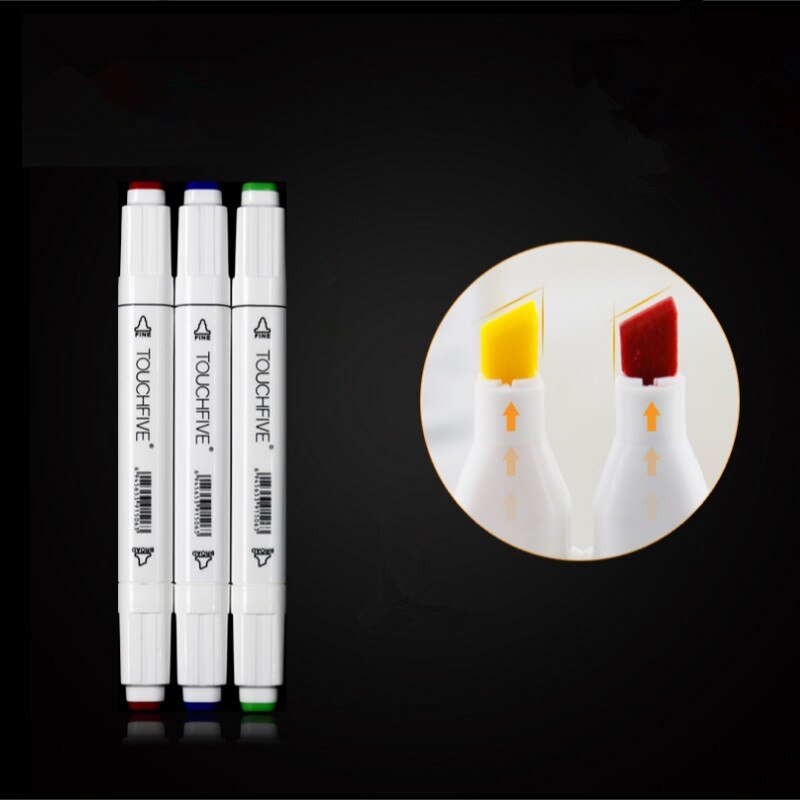 TOUCHFIVE 30 Colors Art Marker Set Oily Alcoholic ... – Grandado