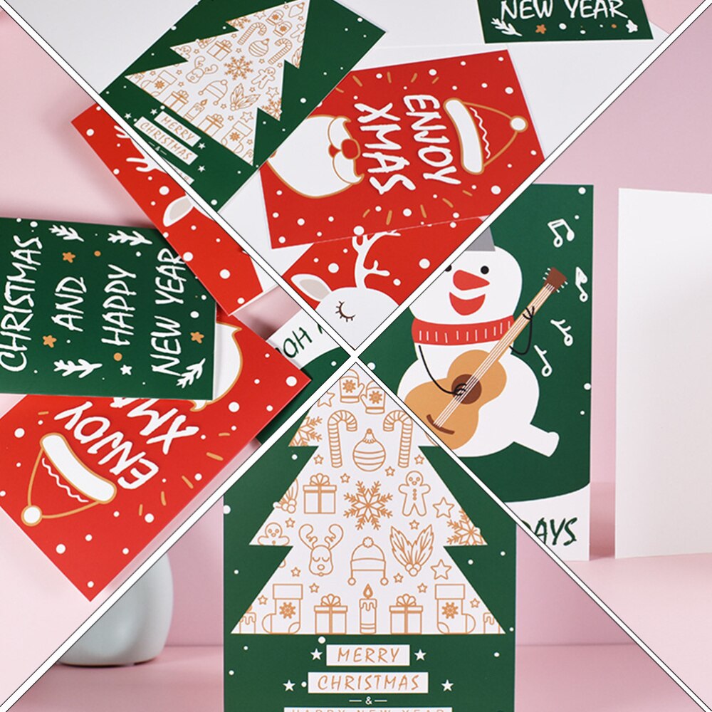 1 Set Beautiful Message Card Card Wish Card Greeti... – Grandado