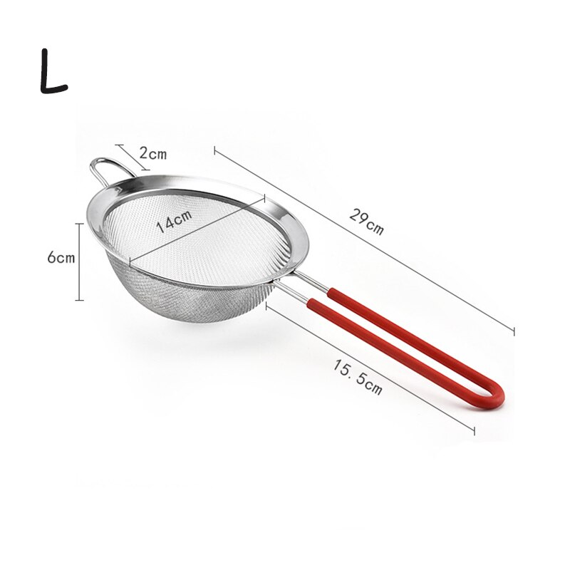 Rvs Meel Zeefters Shakers Draad Fijne Mesh Olieaan... – Grandado