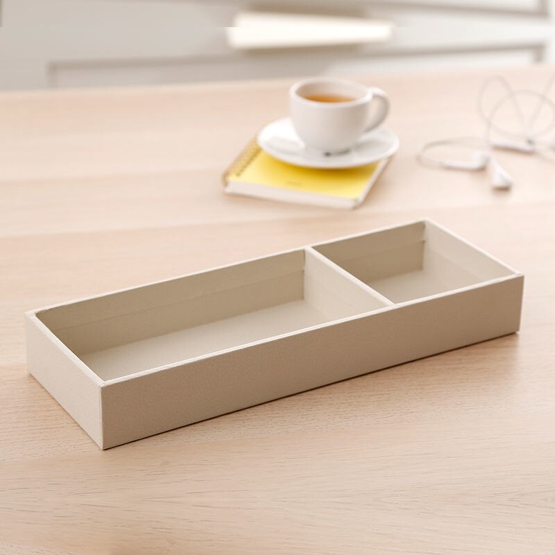 Paper Tray Office Storage Box Desktop Debris Compa... – Vicedeal