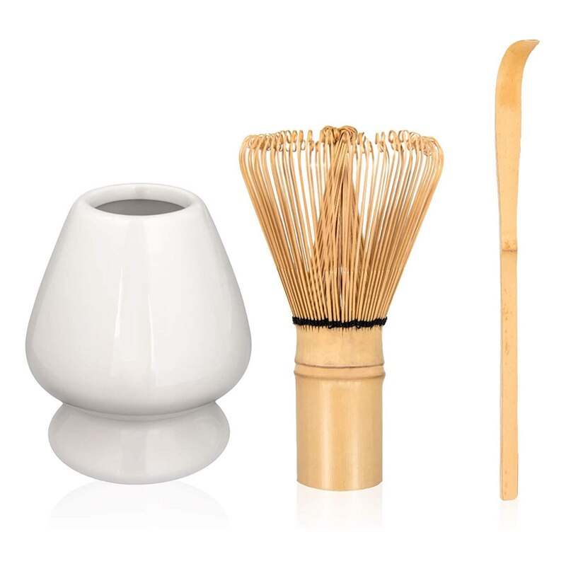 Traditional Matcha Tool Set Whisk + Ceramic Whisk ... – Vicedeal