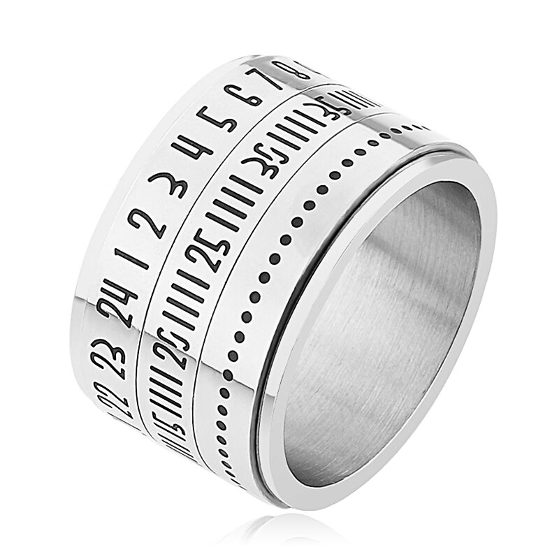 Goth Digital Ring Thumb Signet Ring Man Adjustable... – Vicedeal