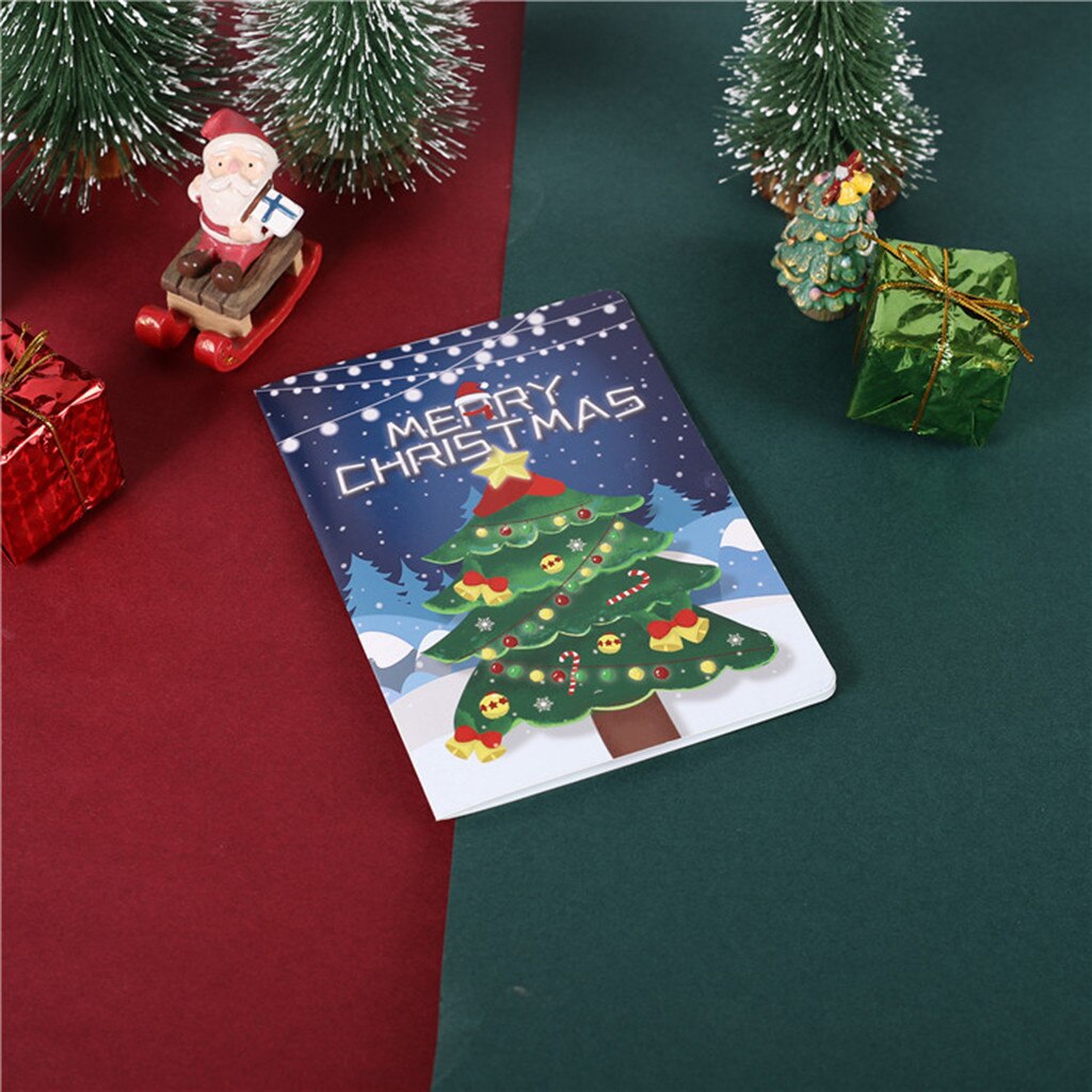 Christmas card 3D Stereo Greeting Card AR Virtual ... – Vicedeal