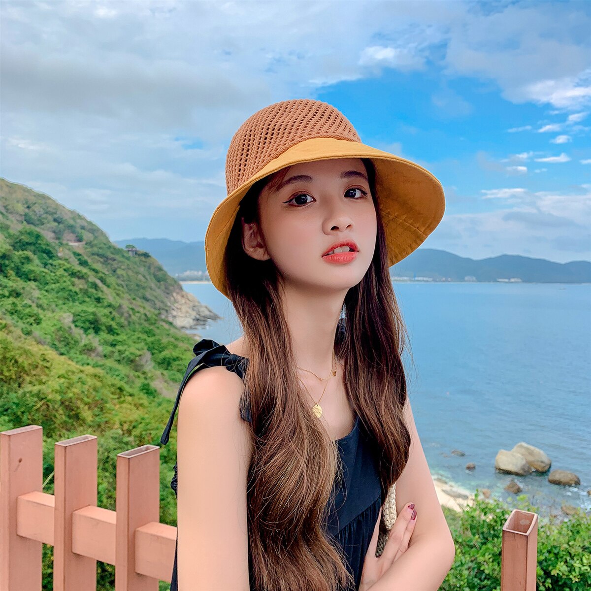 Summer Female Sun Hats Big Brim Classic Bowknot St Grandado
