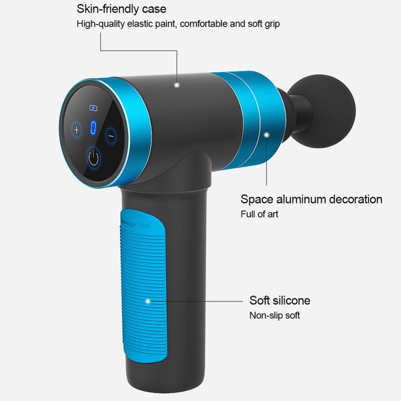Touch LCD Display Button Massage Gun Fascia Muscle... – Grandado