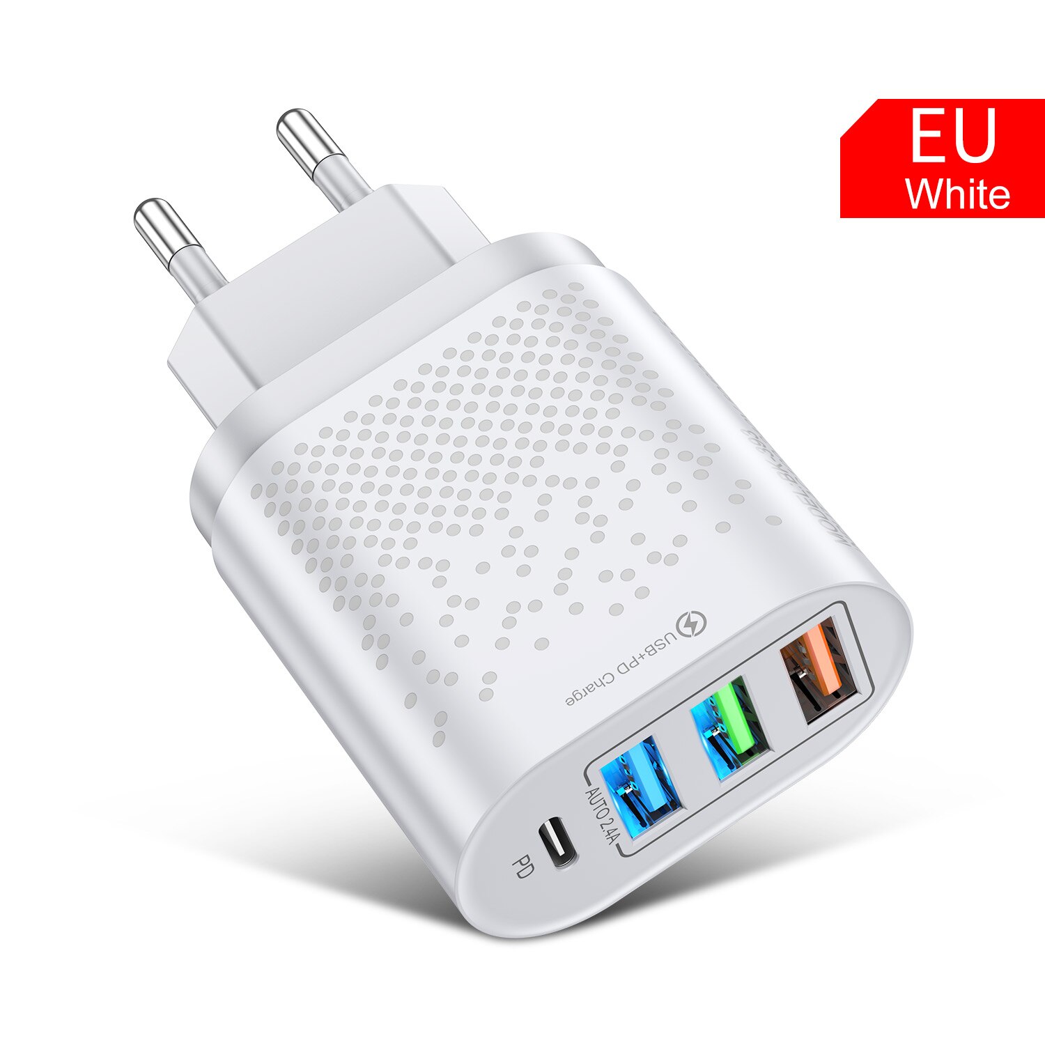 USLION – chargeur USB type-c à 4 ports PD 48W USB-... – Grandado