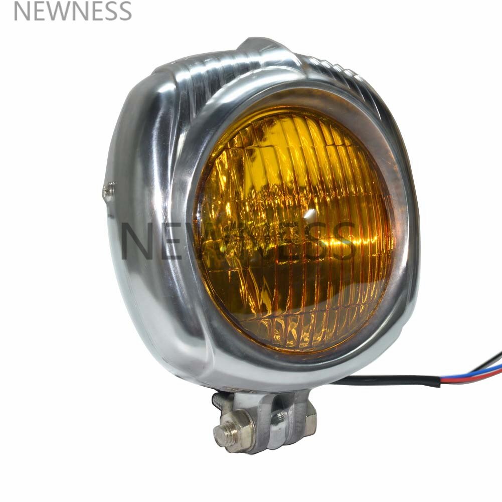 Motorcycle Sealed Beam Electroline Vintage Headlig... – Grandado