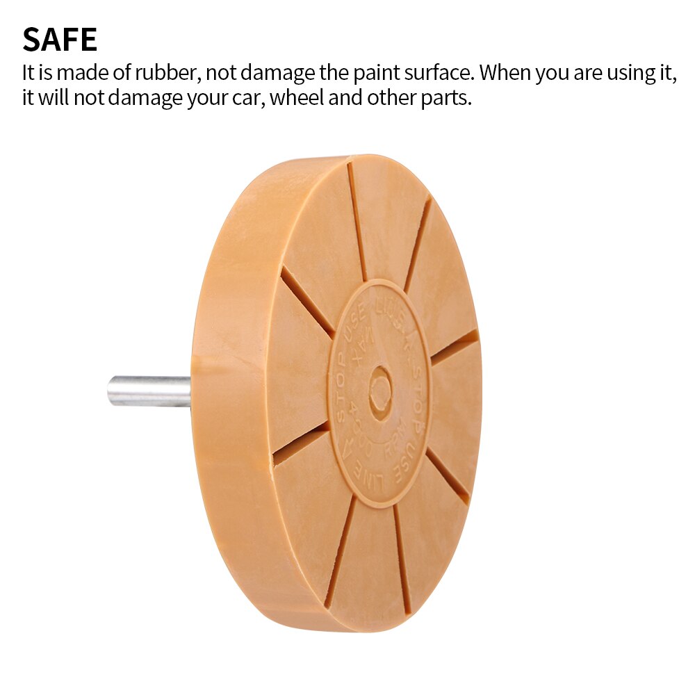 Universal Rubber Eraser Wheel For Remove Car Glue ... – Grandado