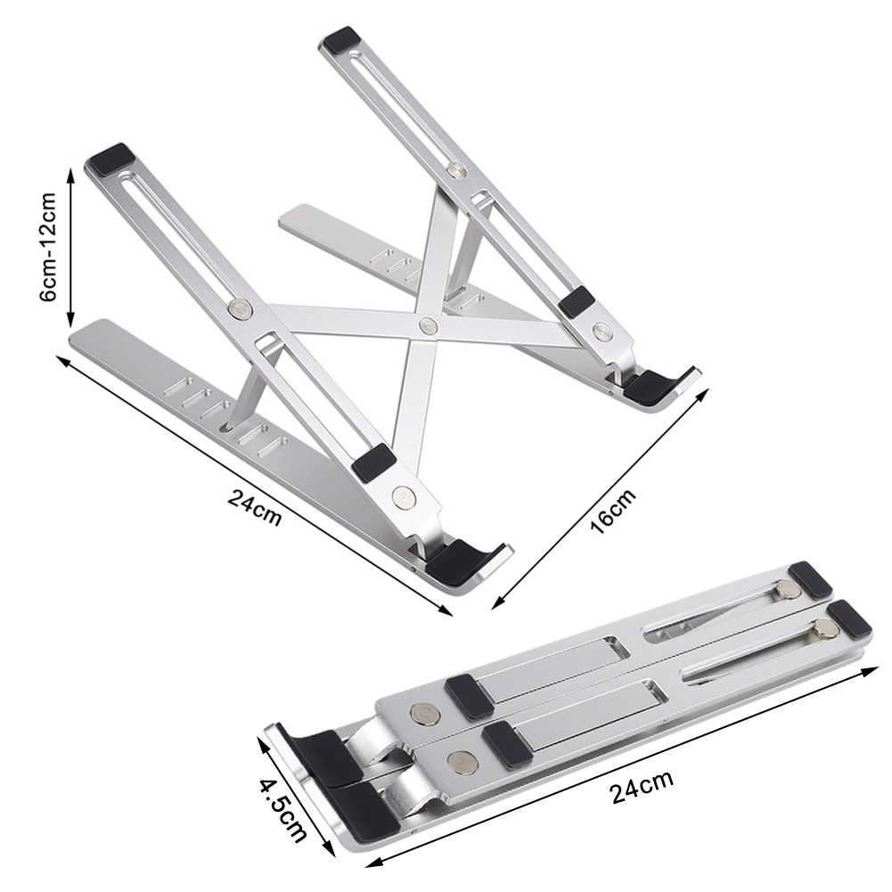 Folding Laptop Stand Adjustable Aluminum Lifting L... – Vicedeal