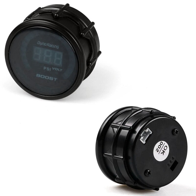 Dyno Racing 2 Inch 52mm Car Digital Analog LED Ele... – Grandado