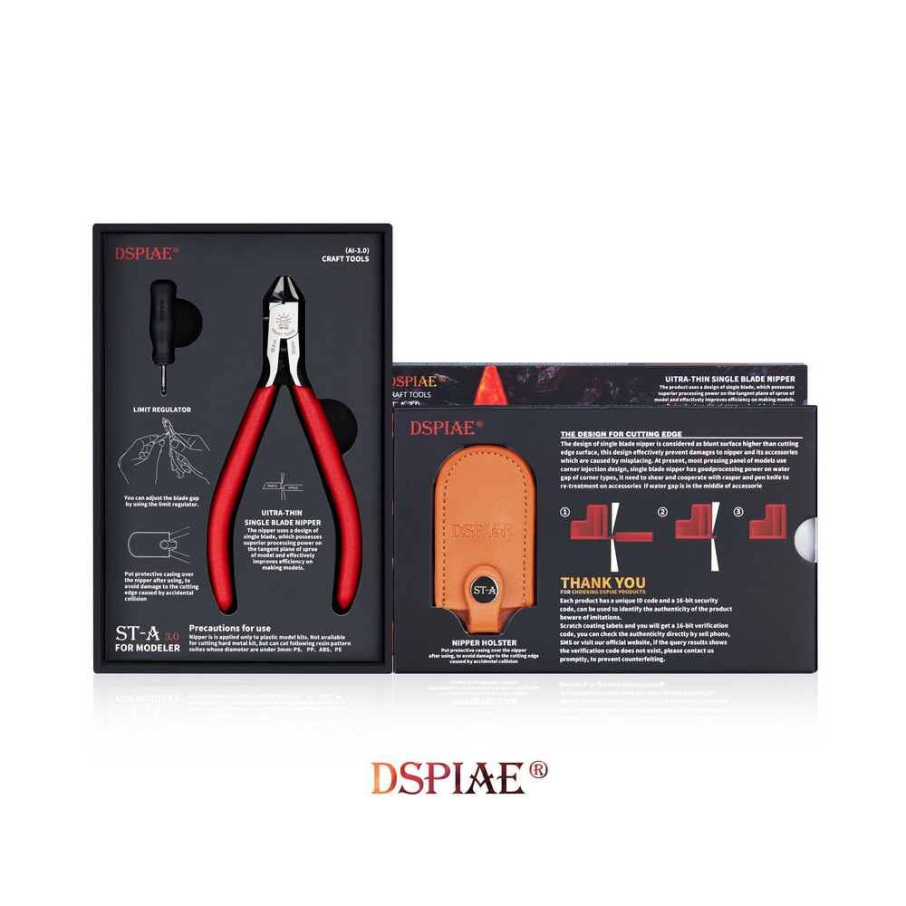 DSPIAE ST-A Model Single Blade Nipper 3.0 Set Mode... – Grandado