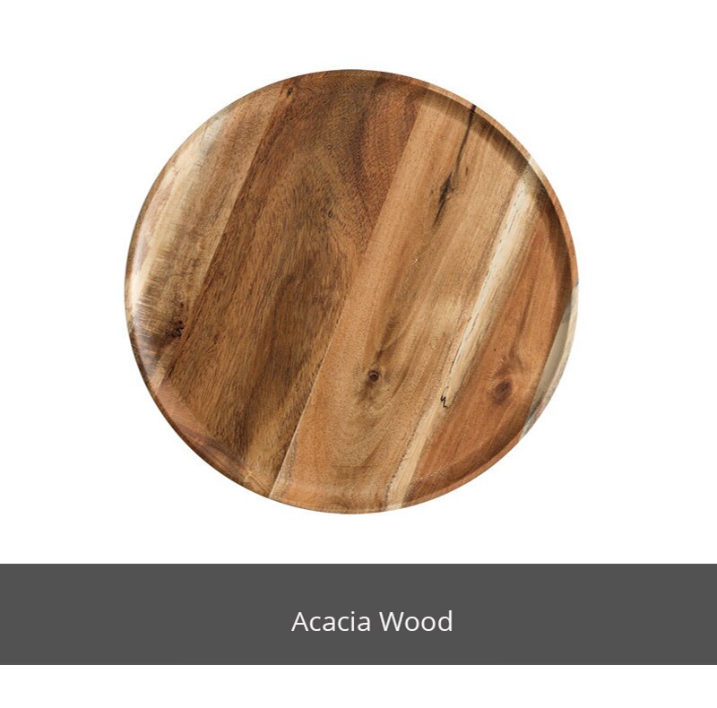 Unibird Whole Wood Plate Kitchen Serving Dishes Ro... – Grandado