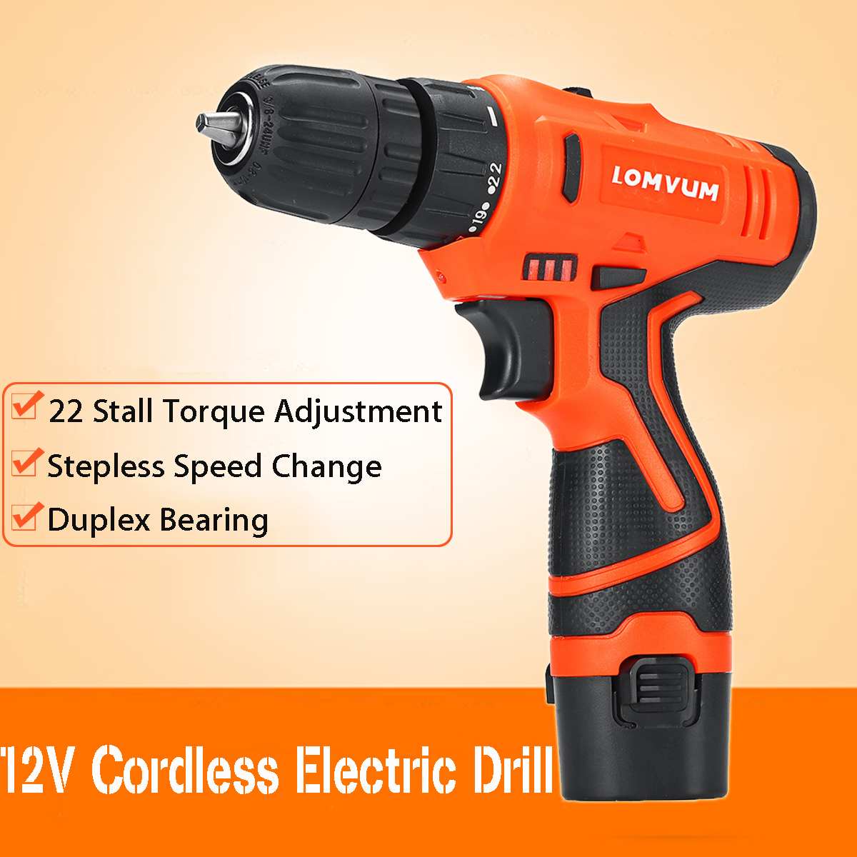 12V Waterproof Rechargeable ScrewDriver Electric D... – Vicedeal