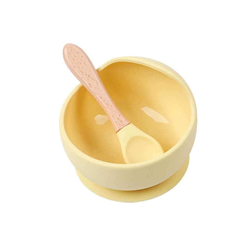 2PCS Baby Silicone Bowl Set, Anti Complementary Fo... – Grandado