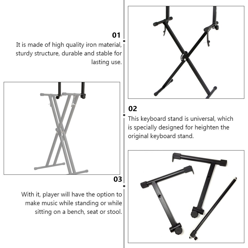 Universal Electric Organ Stand Practical Sturdy Ke... – Vicedeal