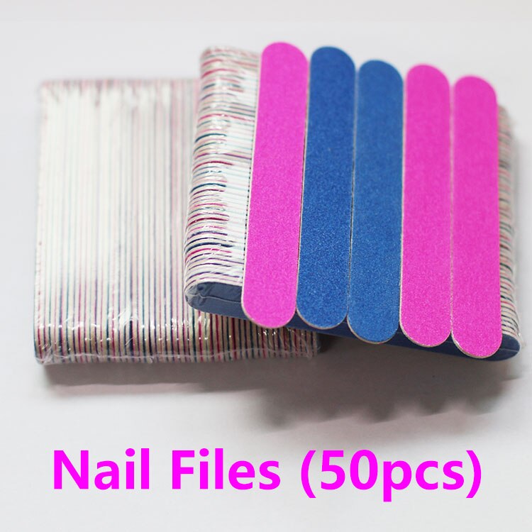 50pcs Disposable Nail Files Manicure Files Pedicur... – Grandado