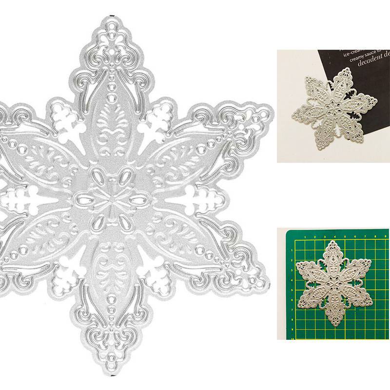 Kerst Sneeuwvlok Metal Ambachten Papier Stansen St... – Vicedeal