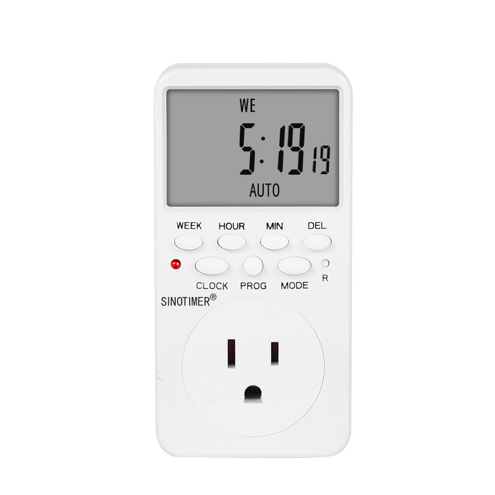 Us Plug Outlet Elektronische Digitale Timer Socket... – Vicedeal