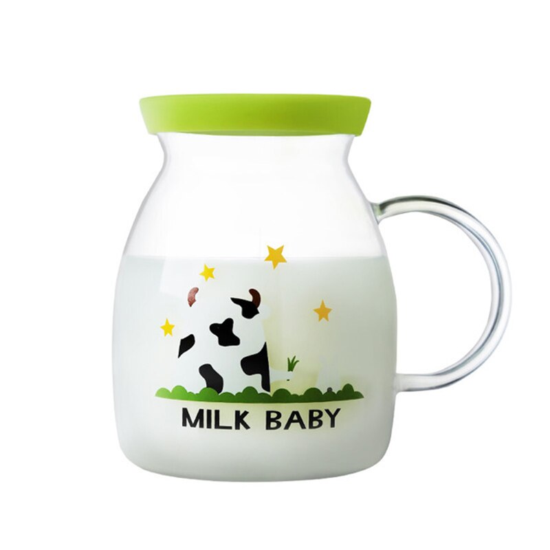 350Ml Melk Fles Glas Hittebestendig Yoghurt Puddin... – Vicedeal