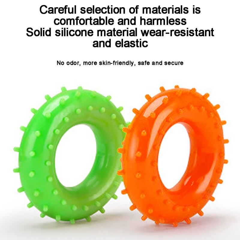 O Type Silicone Grip Ring Exercise Hand Grip Massa... – Grandado