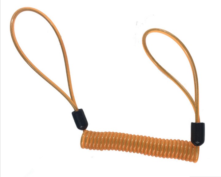 Motorcycle disc brake lock rope helmet anti-theft ... – Grandado