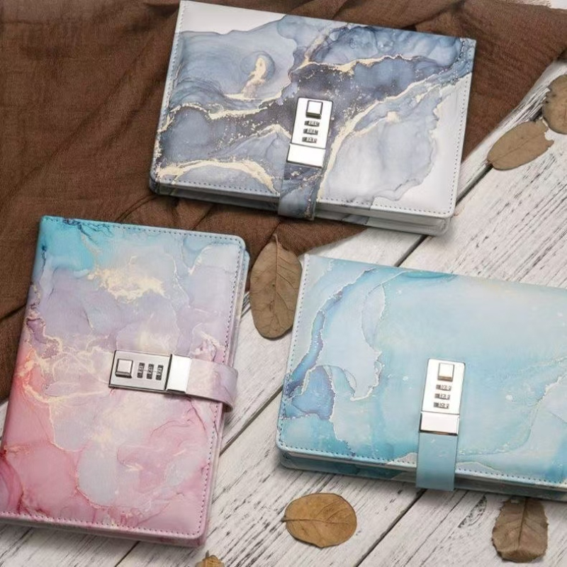 A5 Password Book With Lock Journal Journal Book St... – Grandado