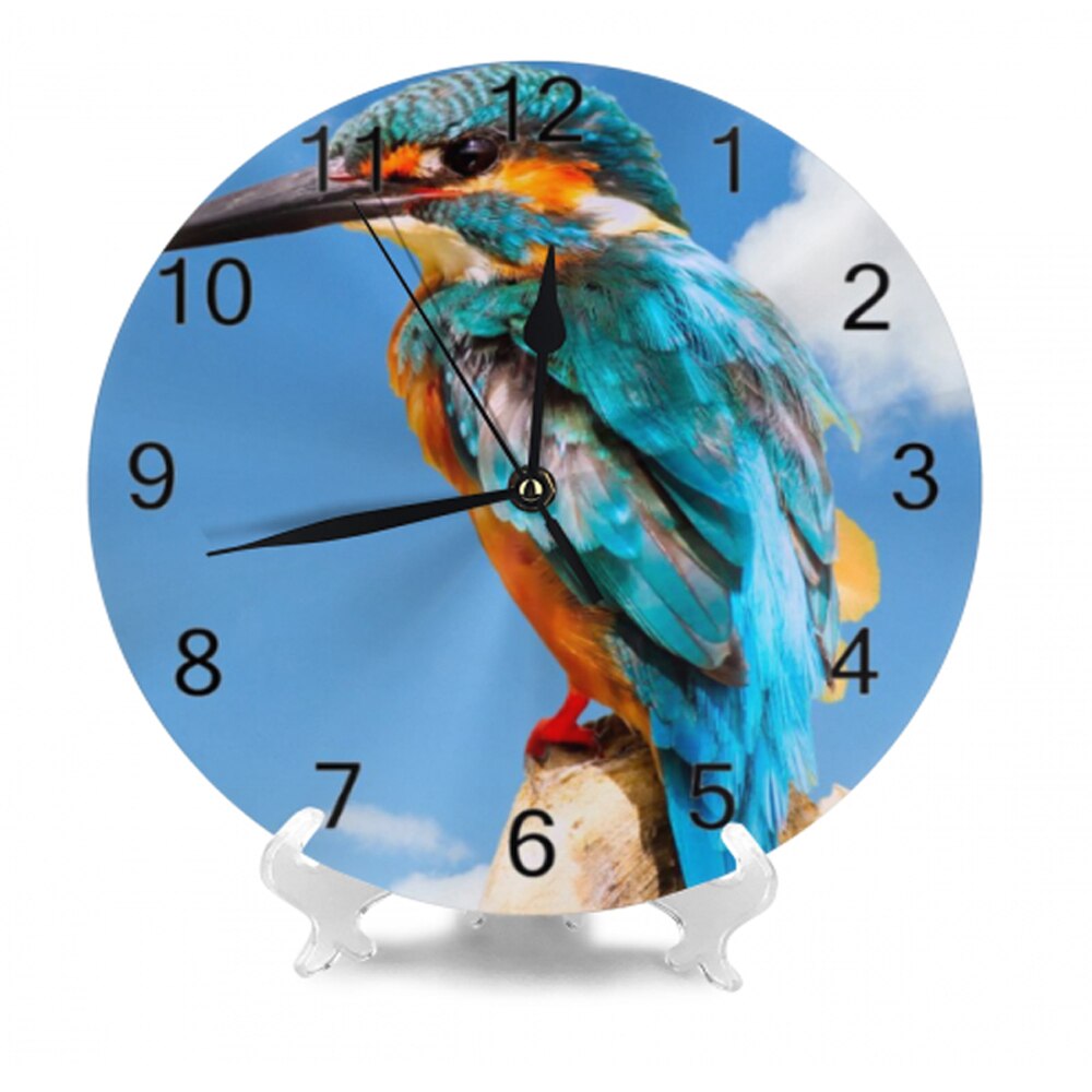 25CM Birds Painting Wall Decor Clocks Numeral Digi... – Grandado