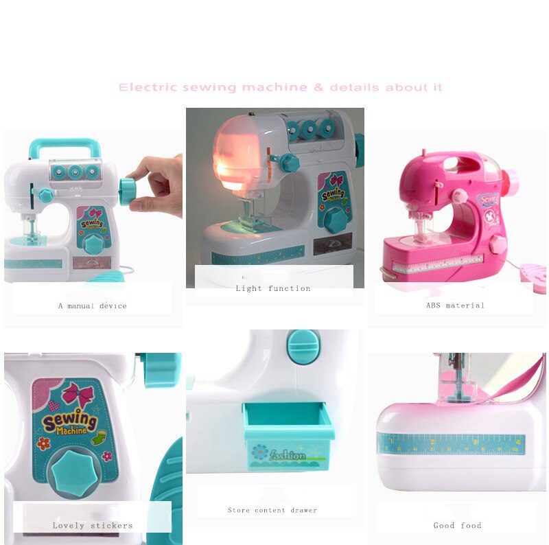 Baby Playhouse Toys Girls' Electric Sewing Machine... – Grandado