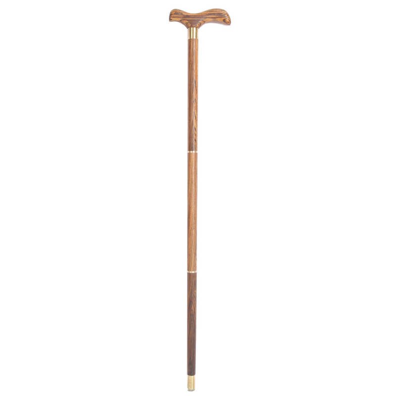 Folding Walking Stick Portable Wooden Walking Cane... – Vicedeal