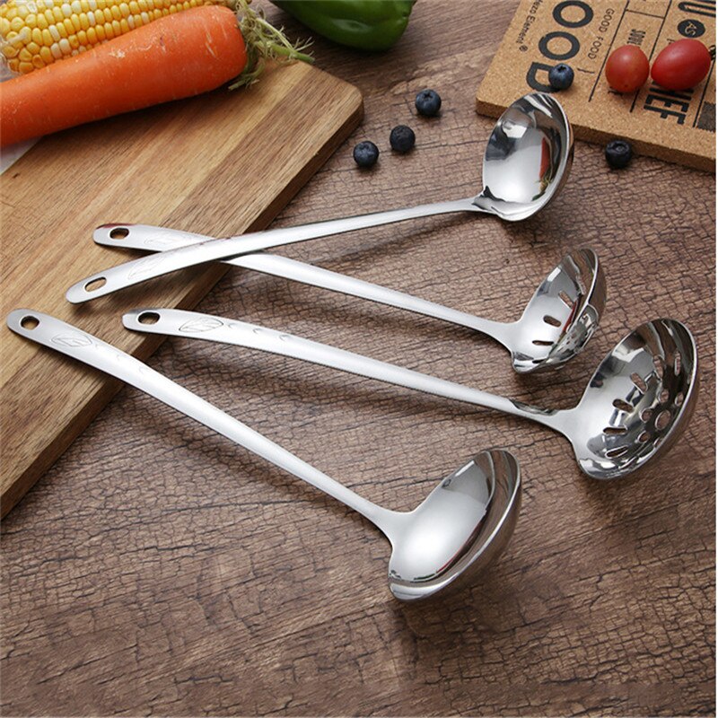 Stainless Steel Colander Soup Spoon Shell Filter D... – Grandado