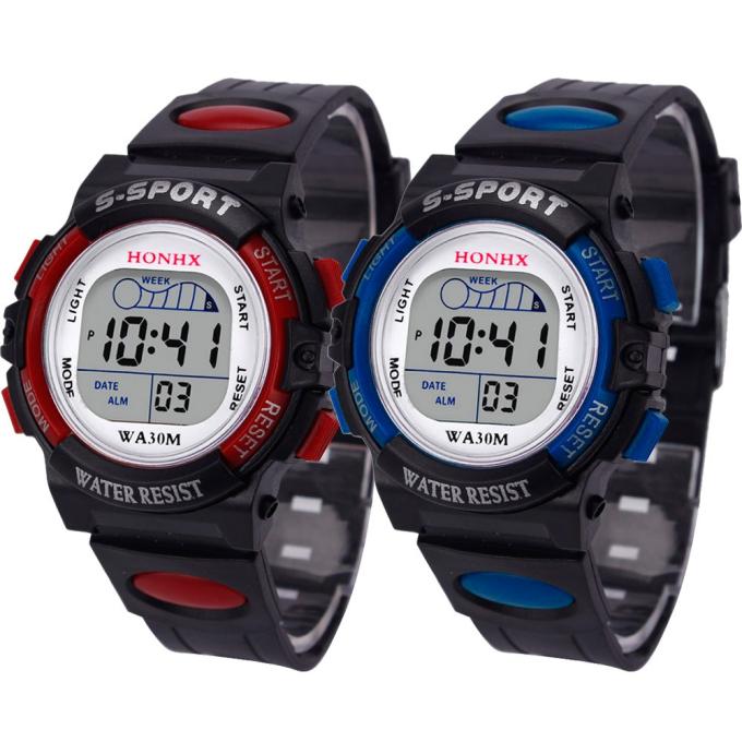 Men Waterproof Children Watch Women LED Digital Sp... – Grandado