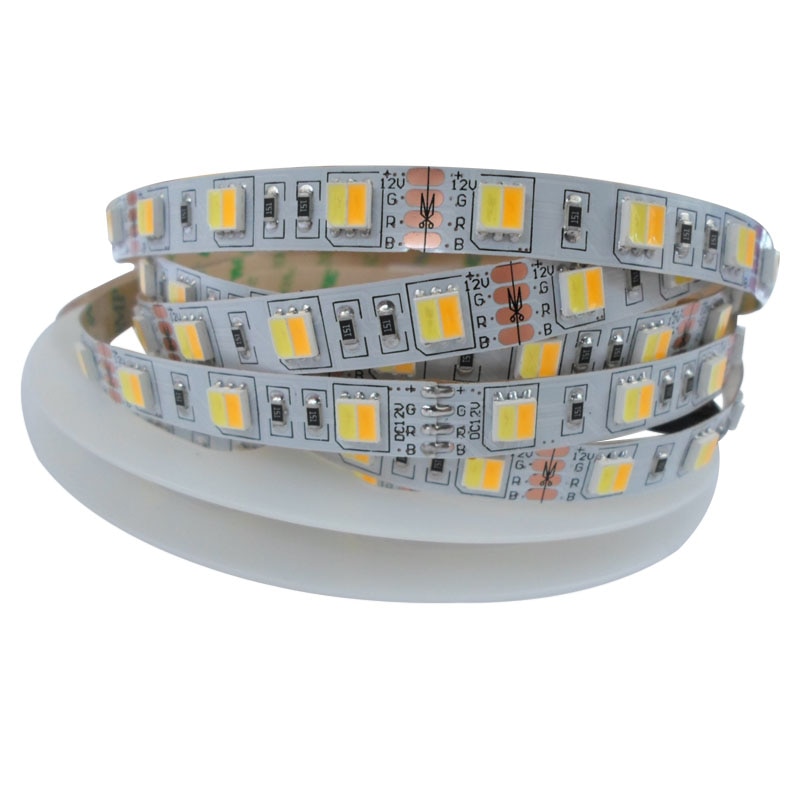 5mX 5050SMD WW + CW LED strip kleur temperatuur ve... – Vicedeal