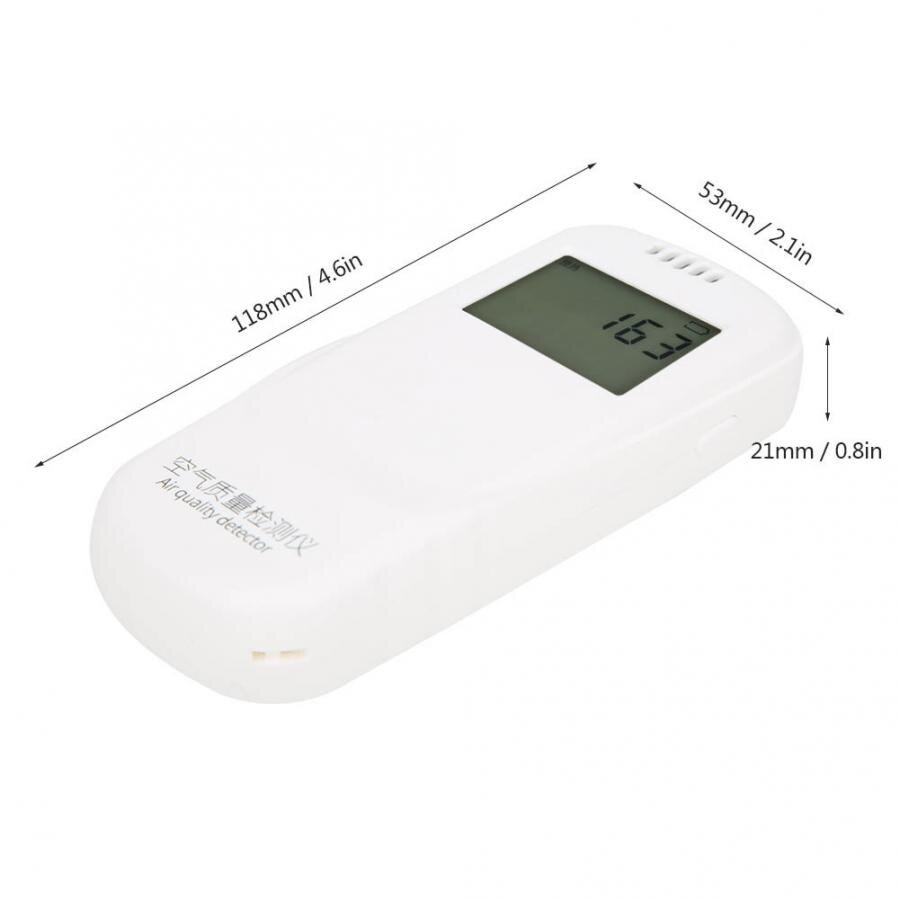 LCD Digital Formaldehyde HCHO TVOC Detector Indoor... – Grandado